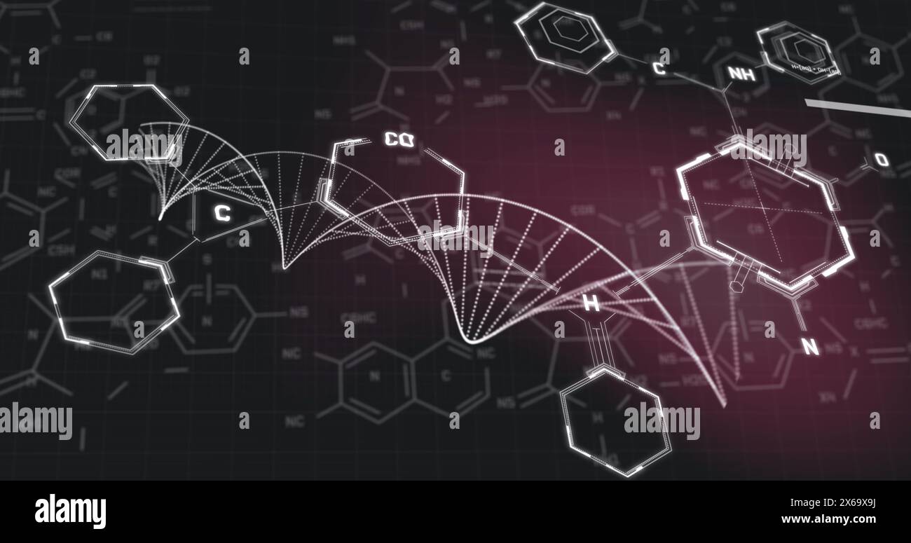 Animation spinning dna structure world hi-res stock photography and ...