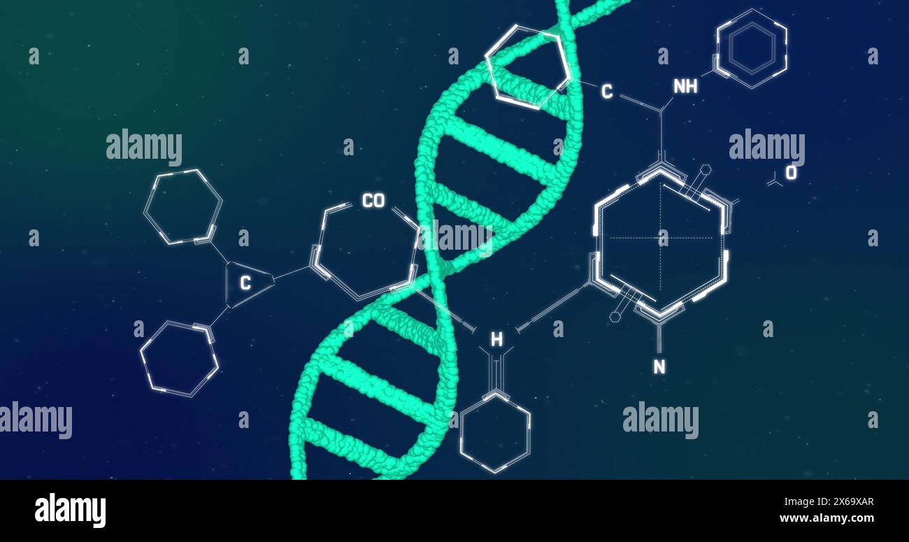 Dna structure spinning molecular structures hi-res stock photography ...