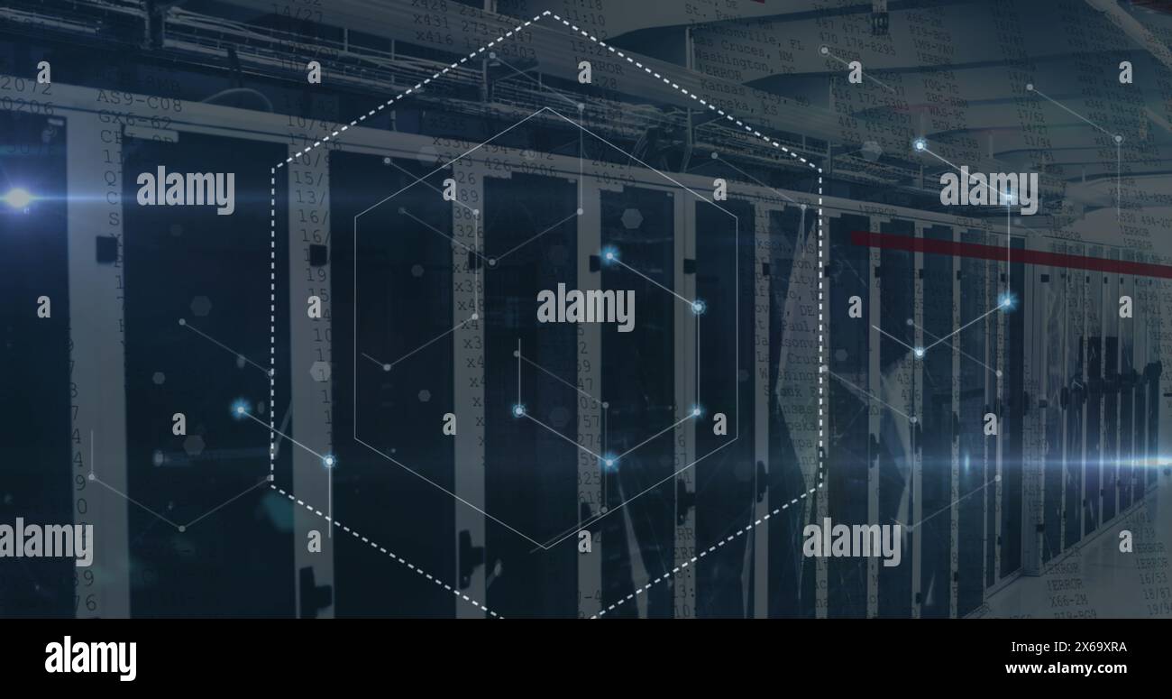 Animation moving columns data processing hi-res stock photography and ...