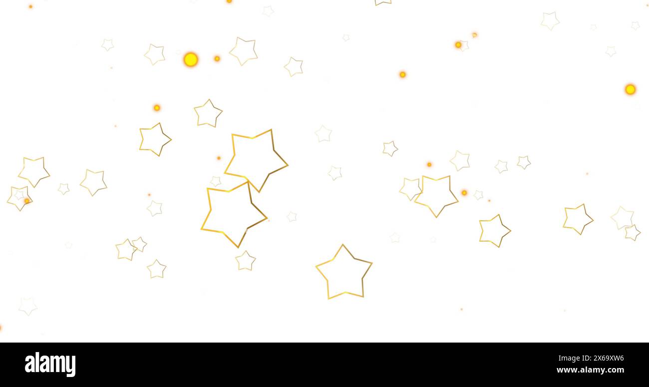 Stars falling star over Cut Out Stock Images & Pictures - Alamy