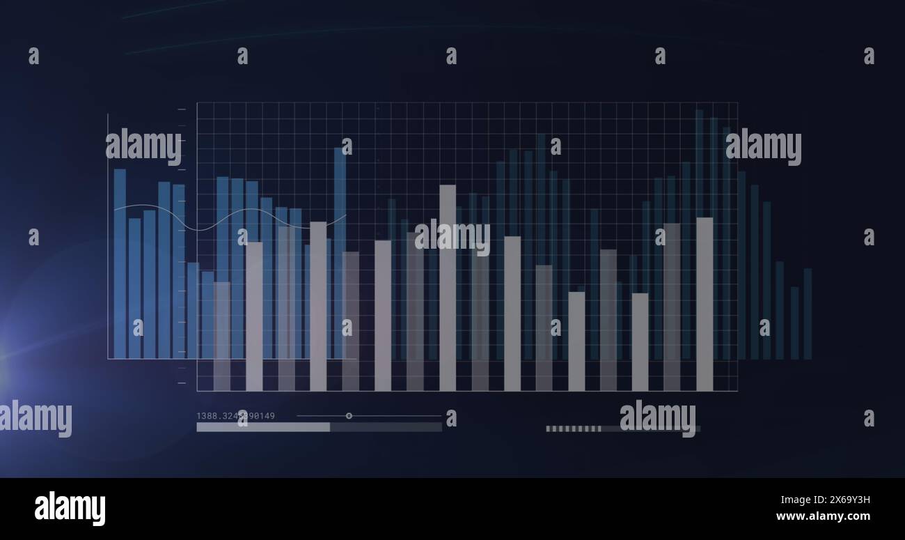 Animation bright light spot data hi-res stock photography and images ...