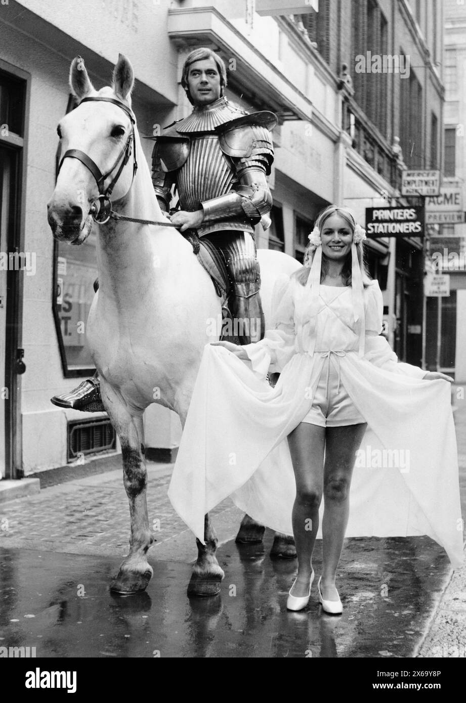 June 17, 1971: London, England, United Kingdom. Model JANET TILLETT ...