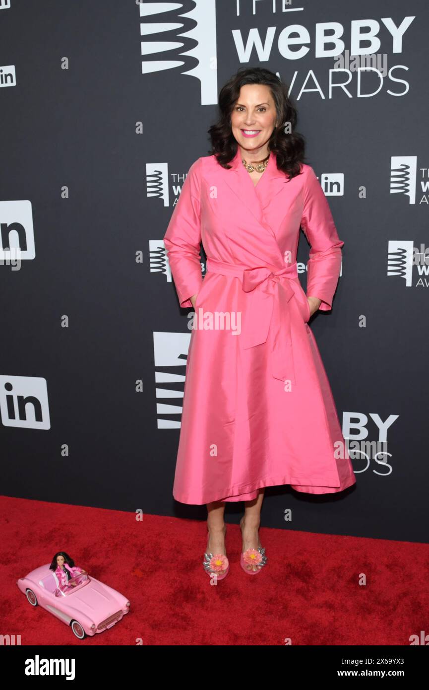 Gretchen Whitmer attending the 28th Annual Webby Awards at Cipriani ...