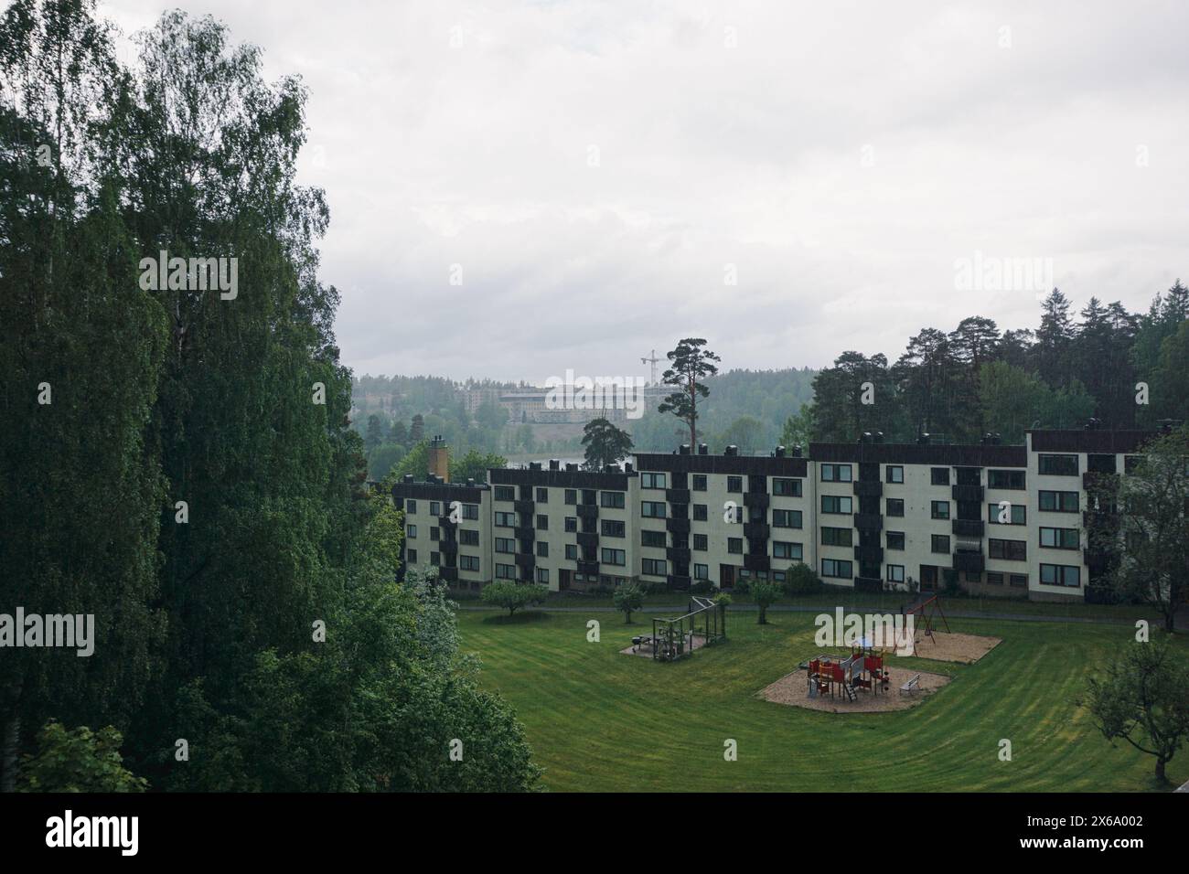 High angle view of park hi-res stock photography and images - Alamy