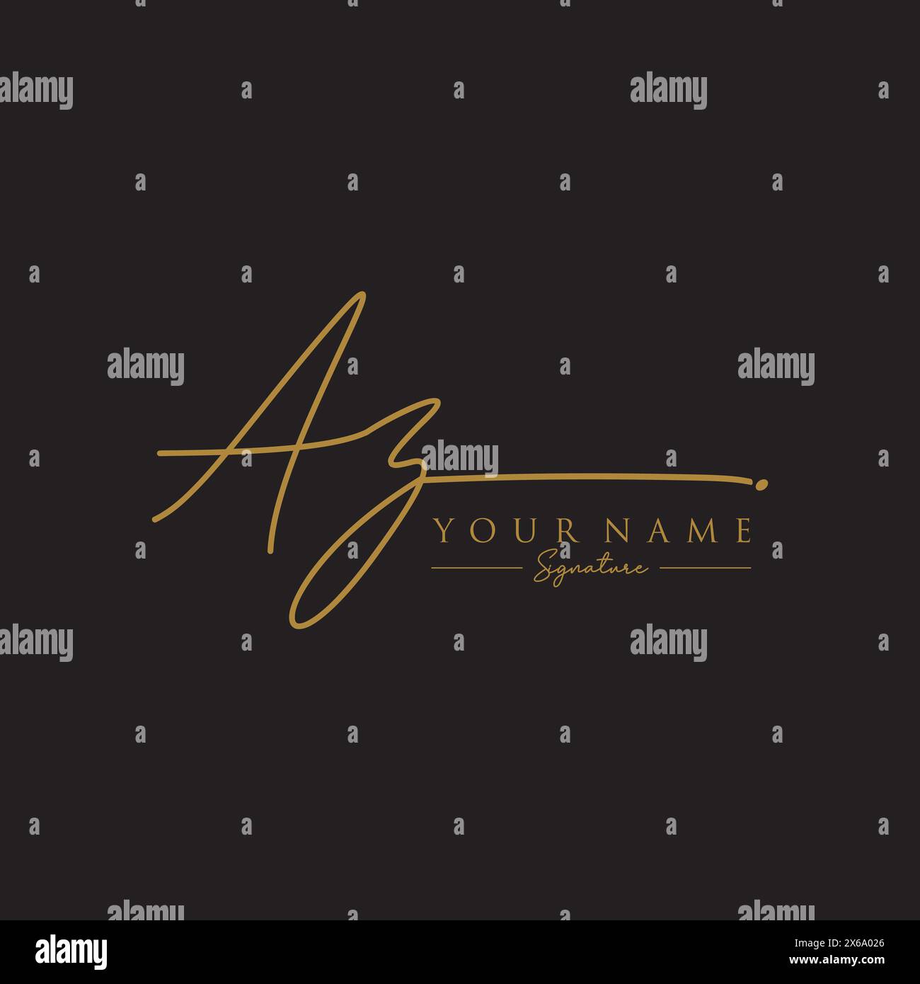 Az logo vector vectors hi-res stock photography and images - Alamy