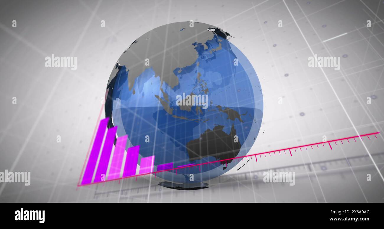 Image of arrow on graph with text in rectangles and flying airplanes ...