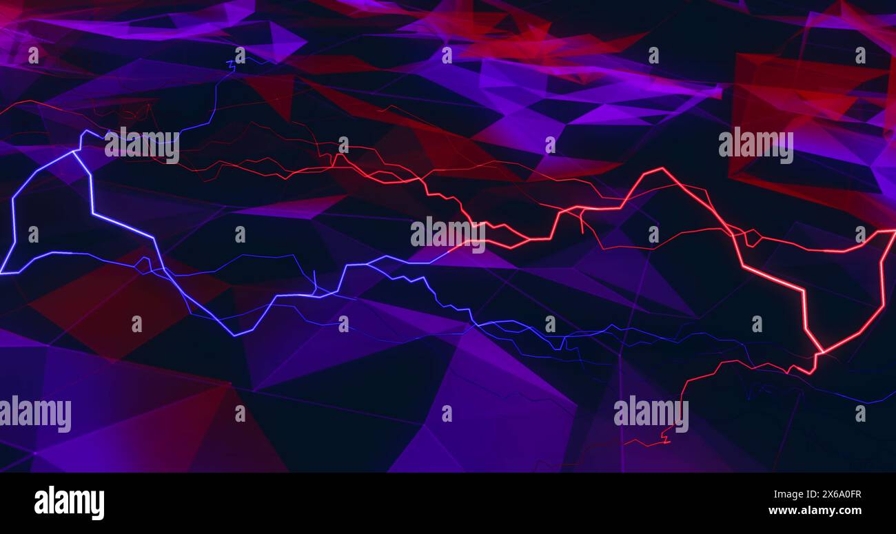 Dynamic pattern intertwining lines hi-res stock photography and images - Alamy