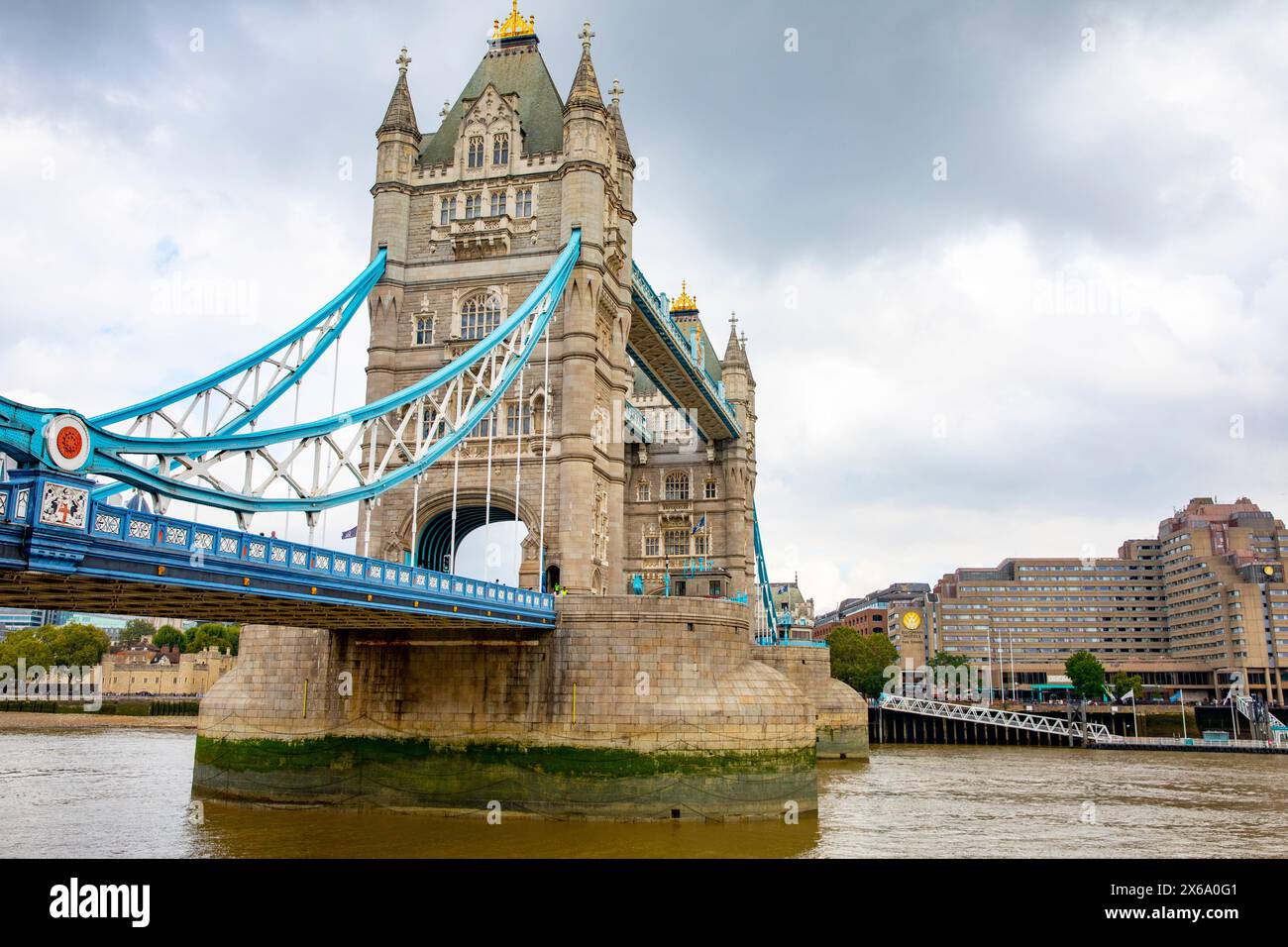 Tower Bridge London, world famous landmark tourist attraction over the ...