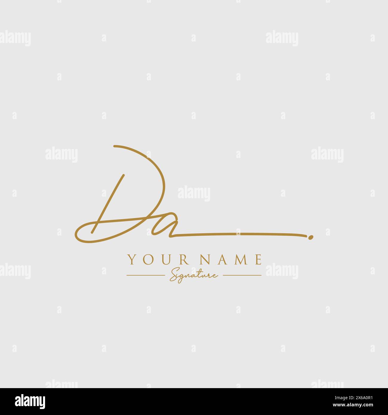 Da logo vector vectors hi-res stock photography and images - Alamy