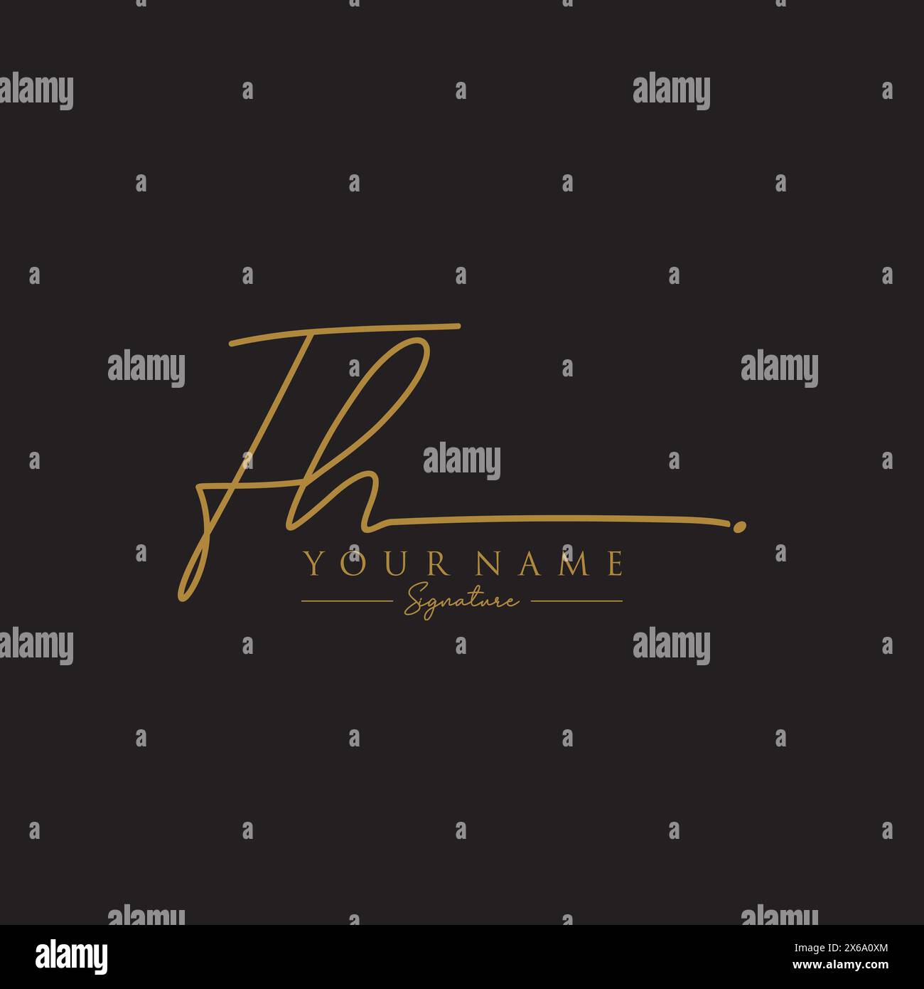 Fh clean logo hi-res stock photography and images - Alamy