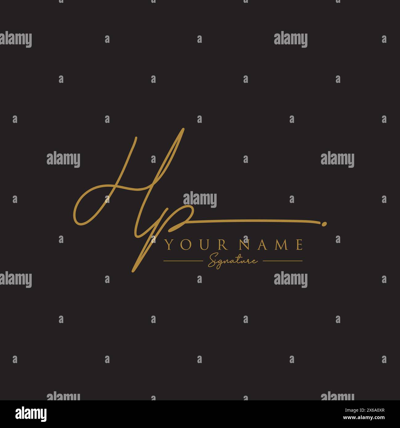 Hp logo design vector vectors hi-res stock photography and images - Alamy