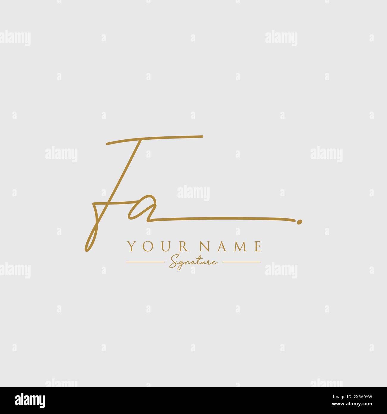 Fa clean logo hi-res stock photography and images - Alamy