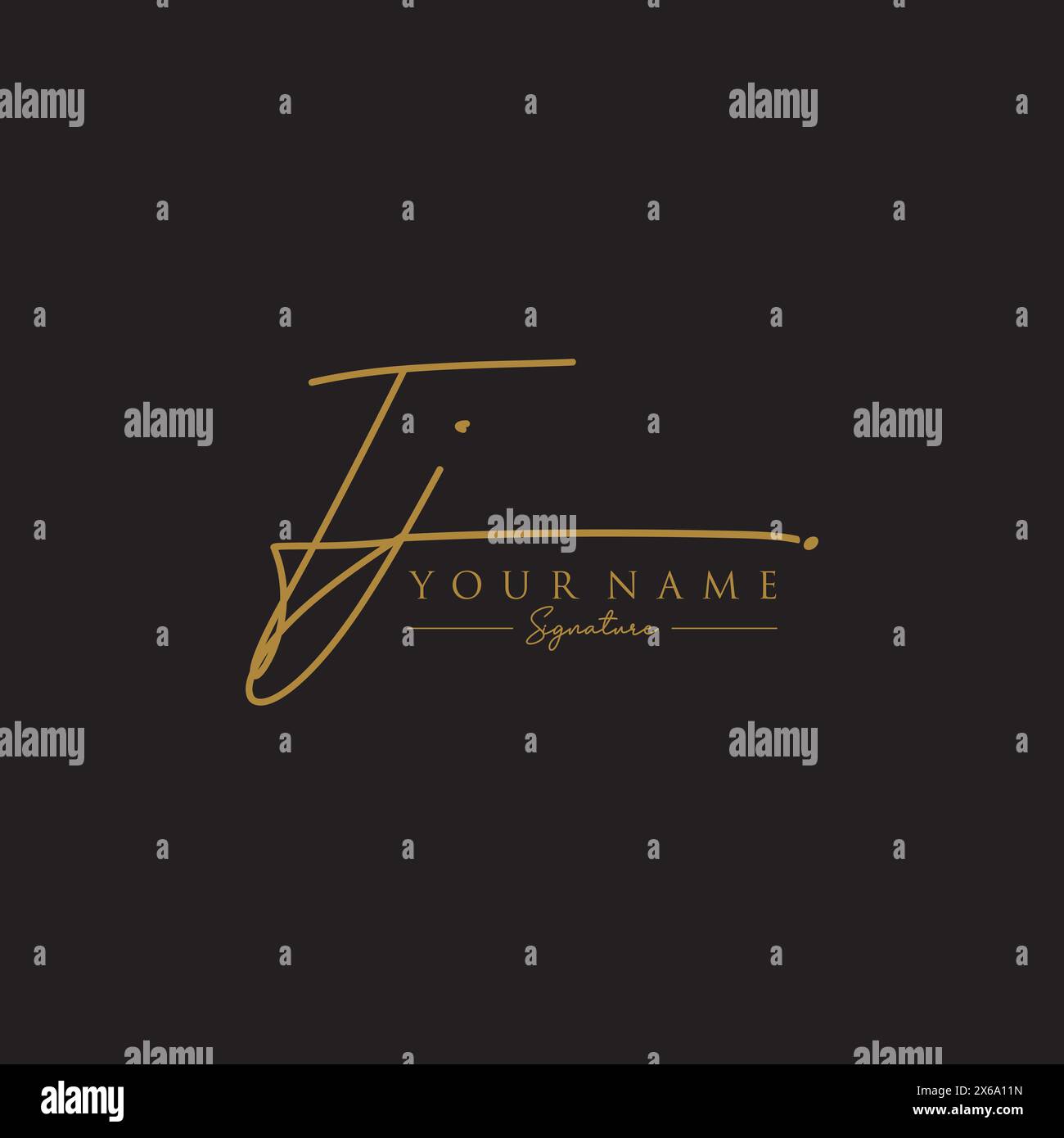 Fj clean logo hi-res stock photography and images - Alamy