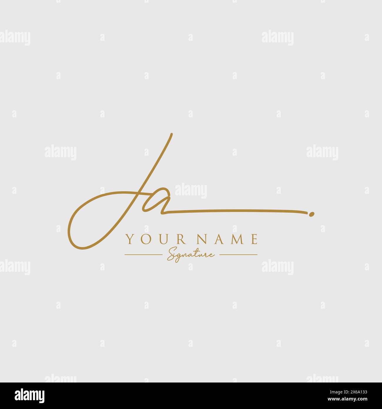 Letter ja logo hi-res stock photography and images - Alamy