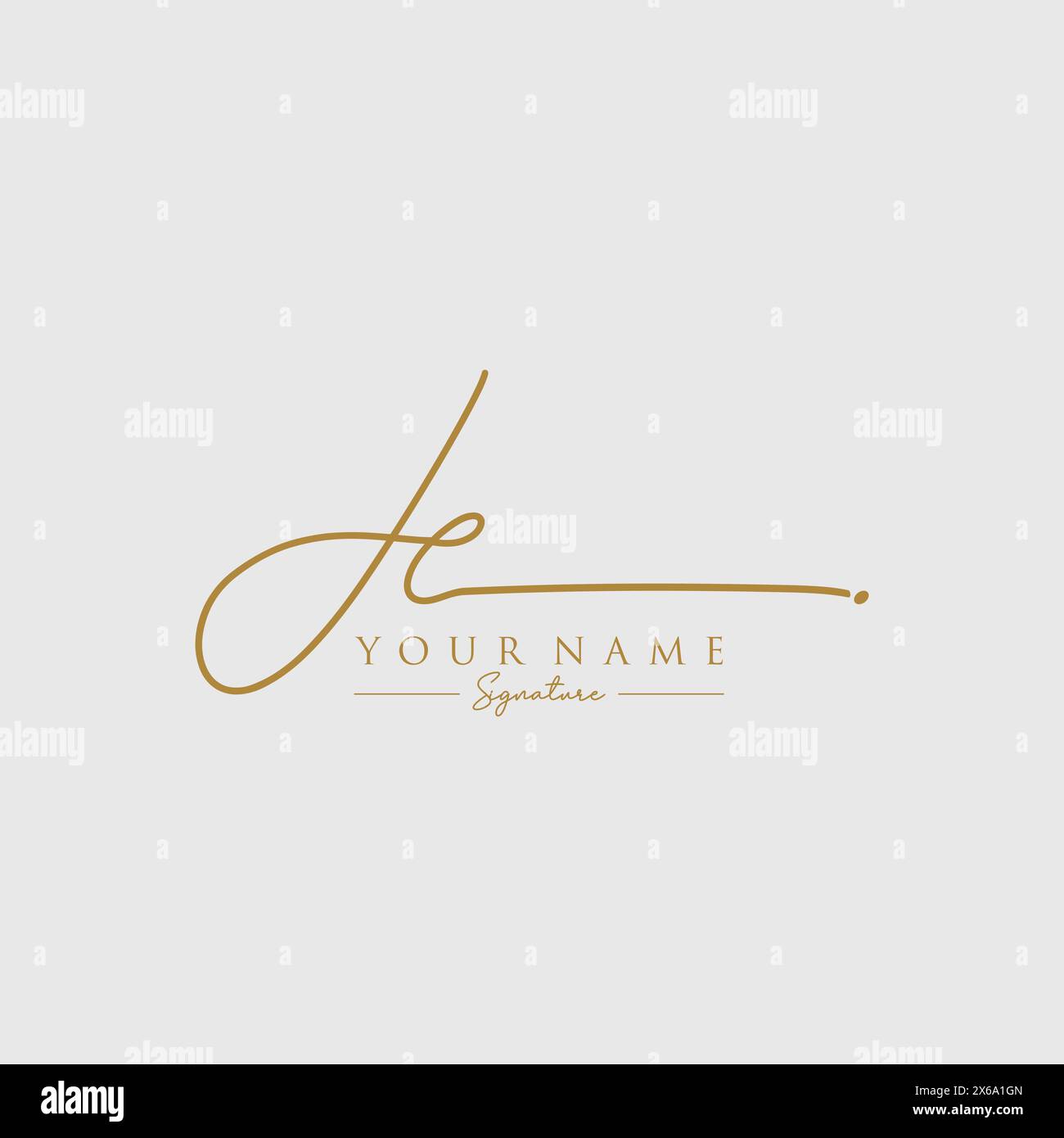 Je font Stock Vector Images - Alamy