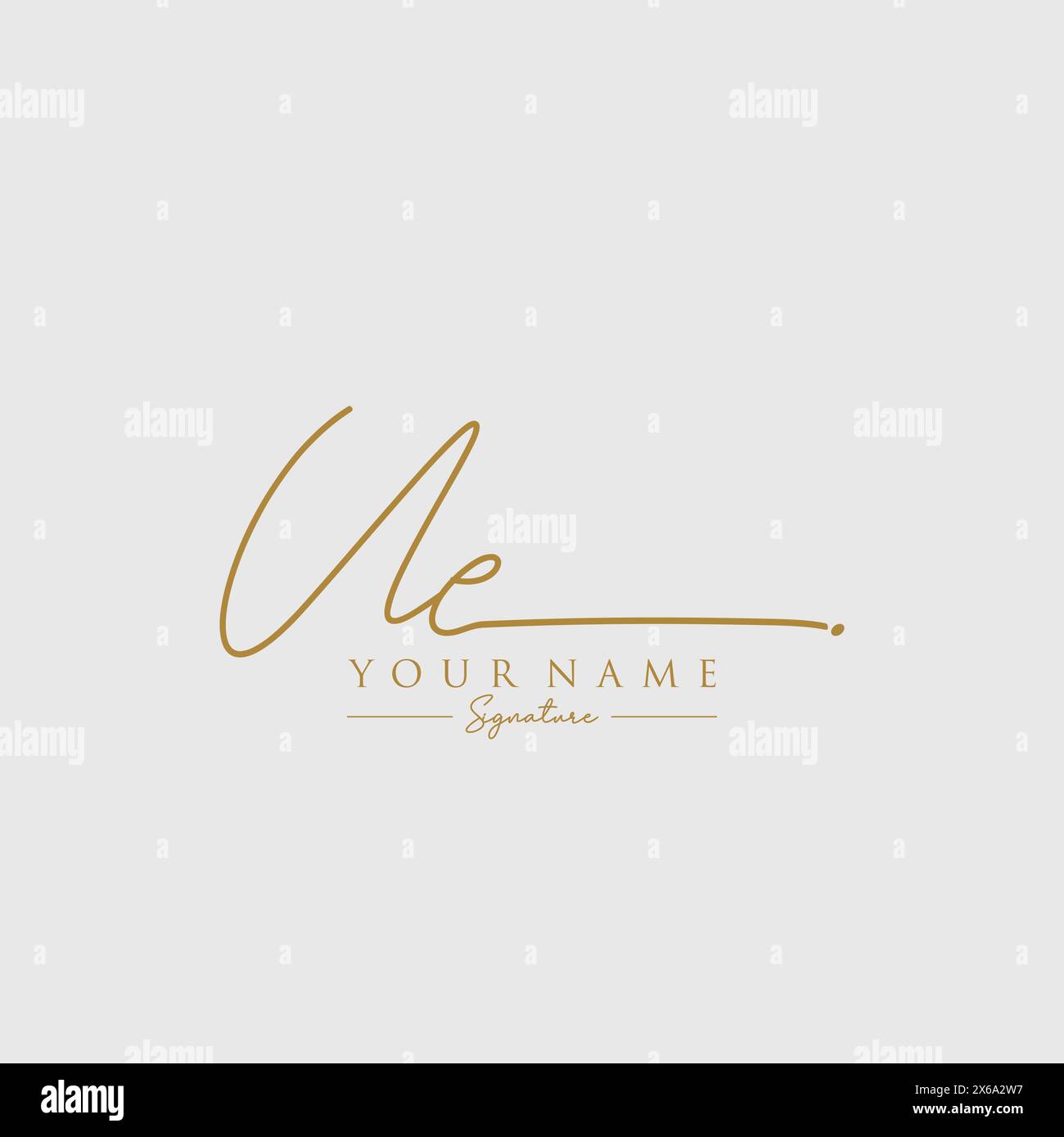 Signature Stock Vector Images - Alamy