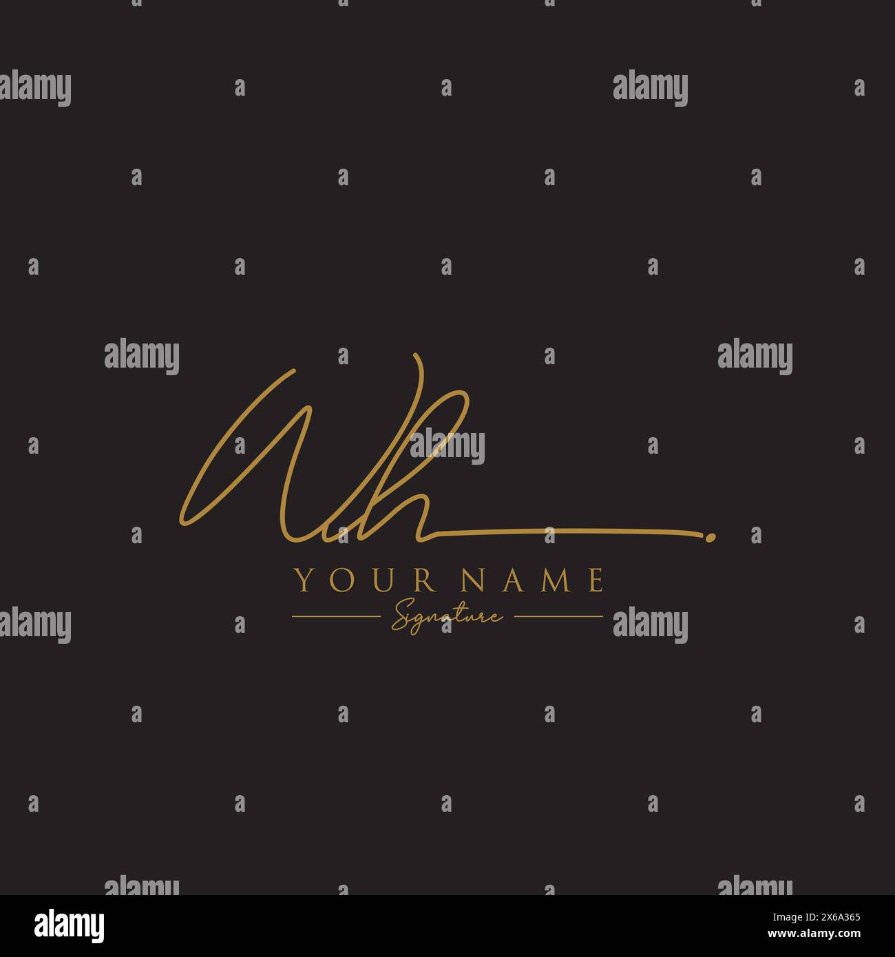 Wh logo vector vectors Stock Vector Images - Alamy