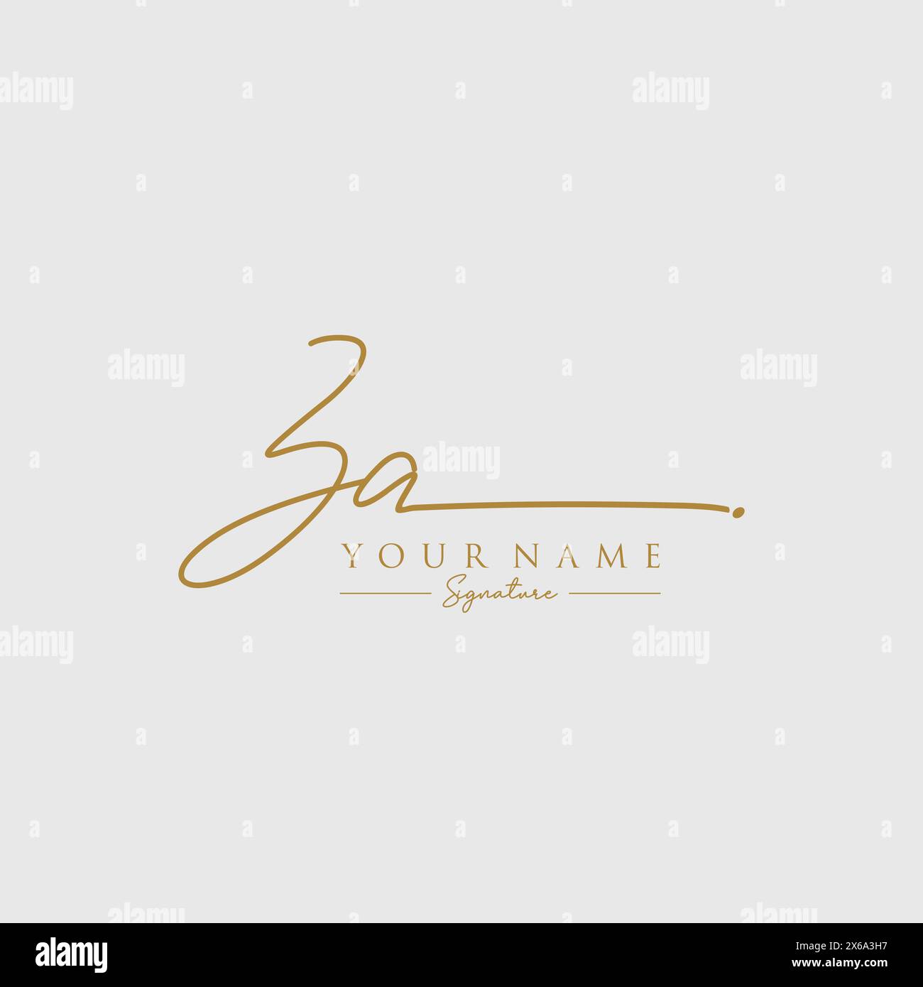 Letter za logo hi-res stock photography and images - Alamy
