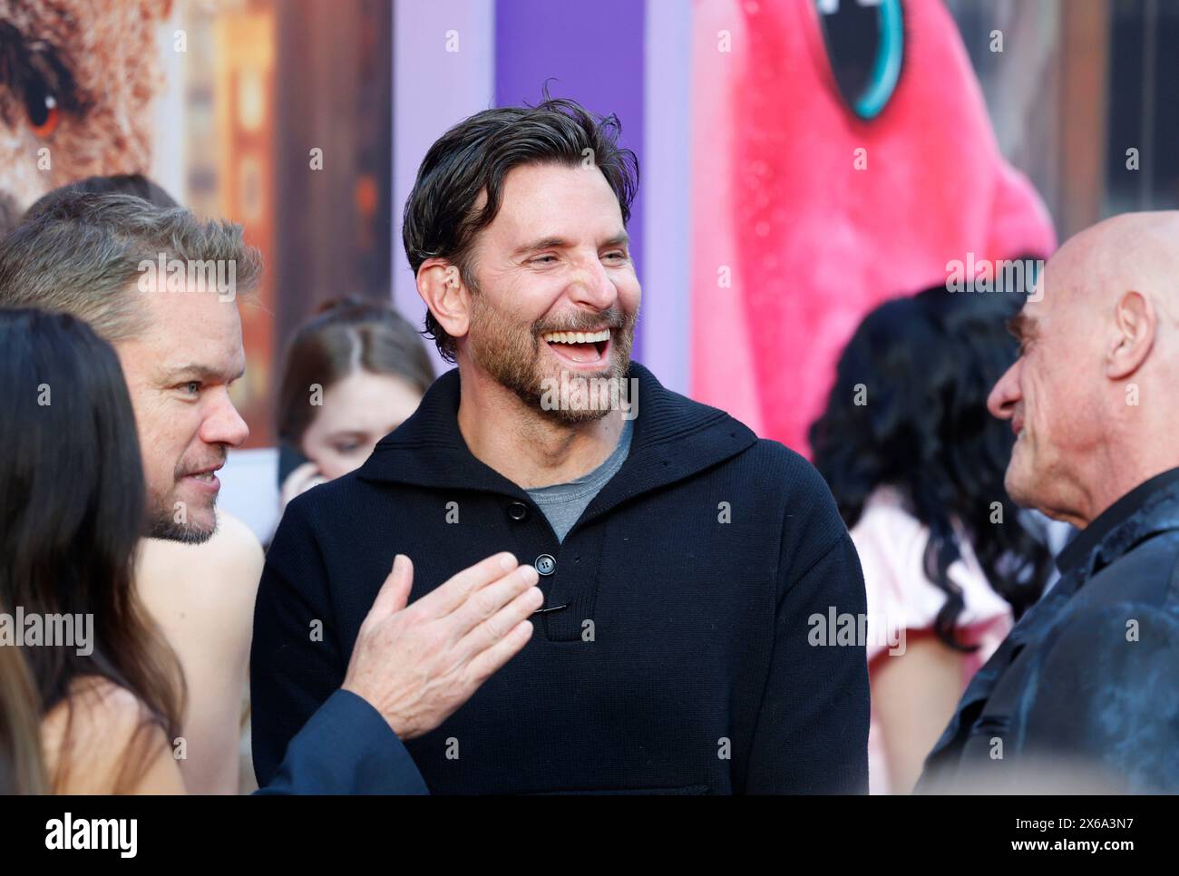 New York, United States. 13th May, 2024. Bradley Cooper, Matt Damon and ...