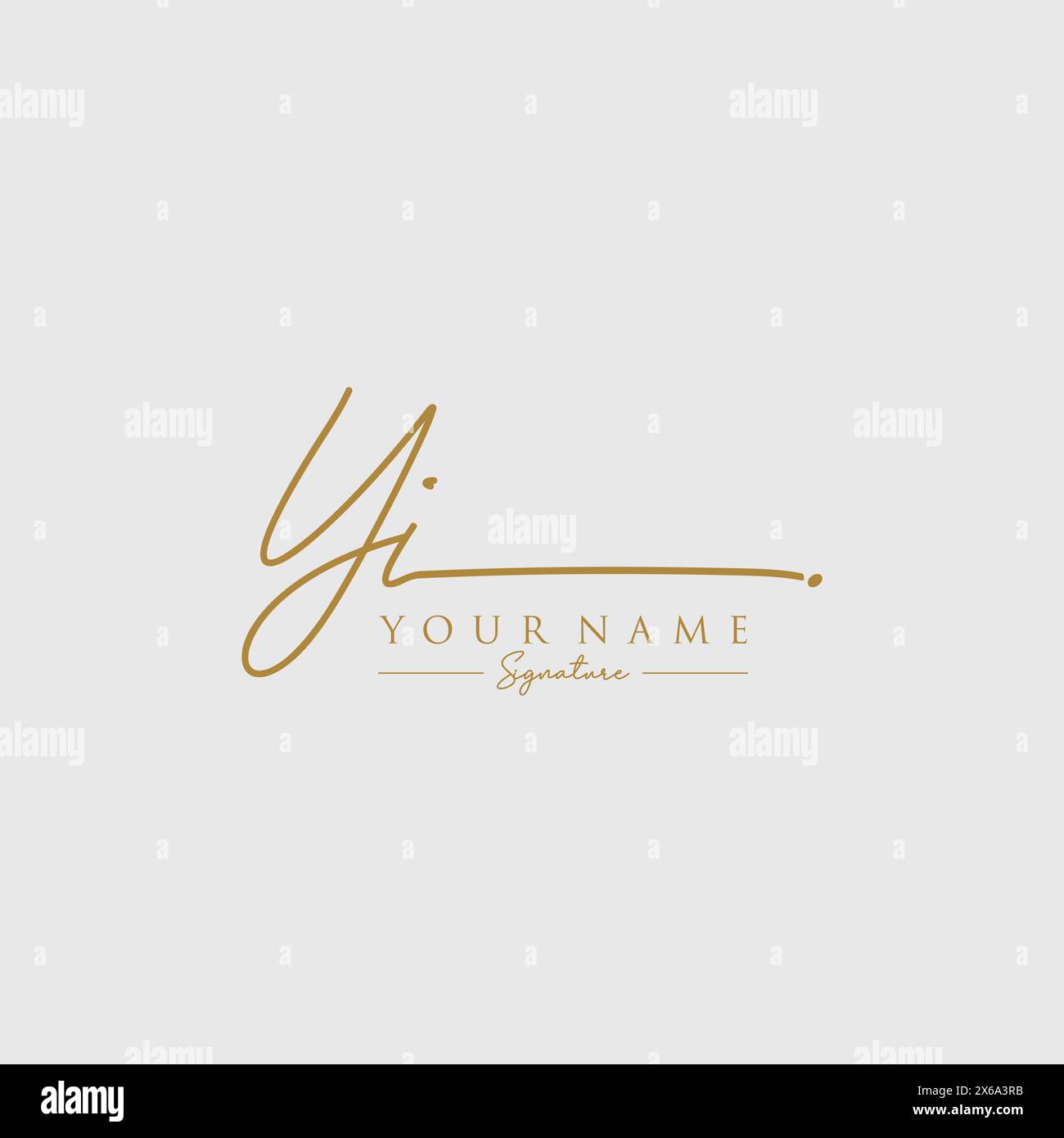 Yi clean logo Stock Vector Images - Alamy