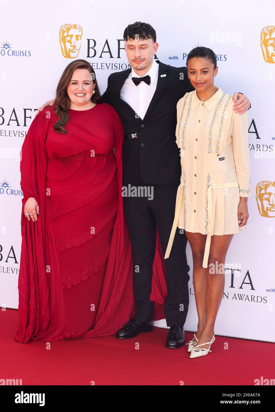 London, UK. 12th May, 2024. Jessica Gunning, Richard Gadd and Shalom ...