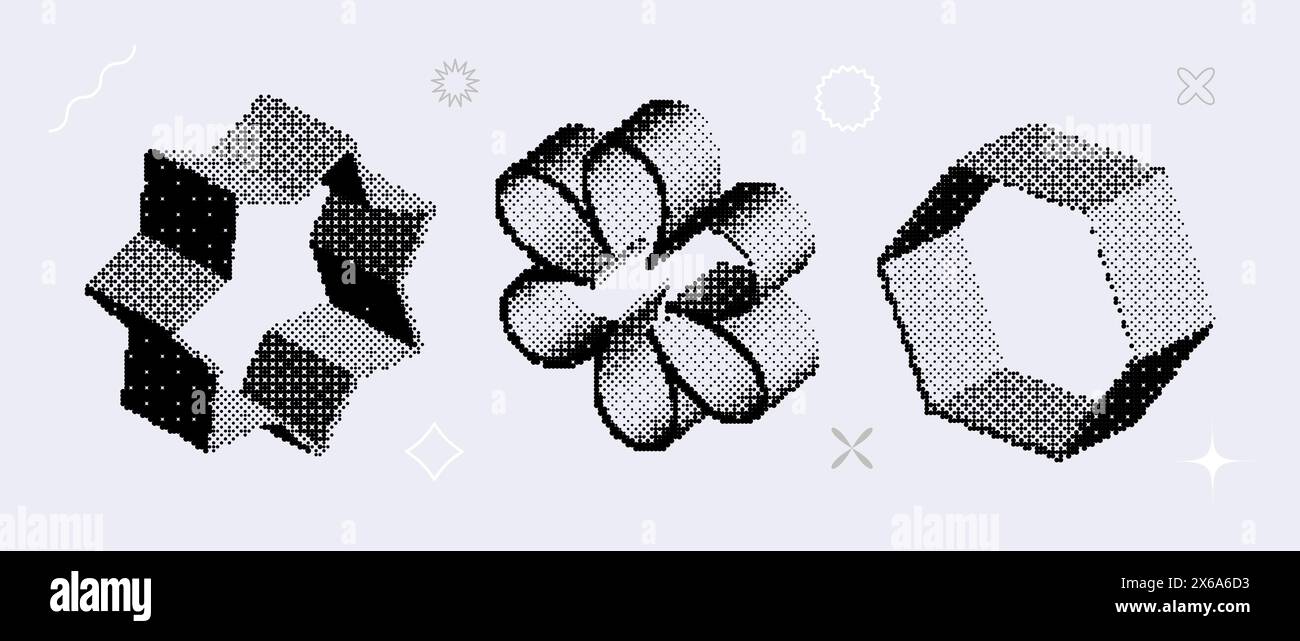 Shape bitmap hi-res stock photography and images - Alamy