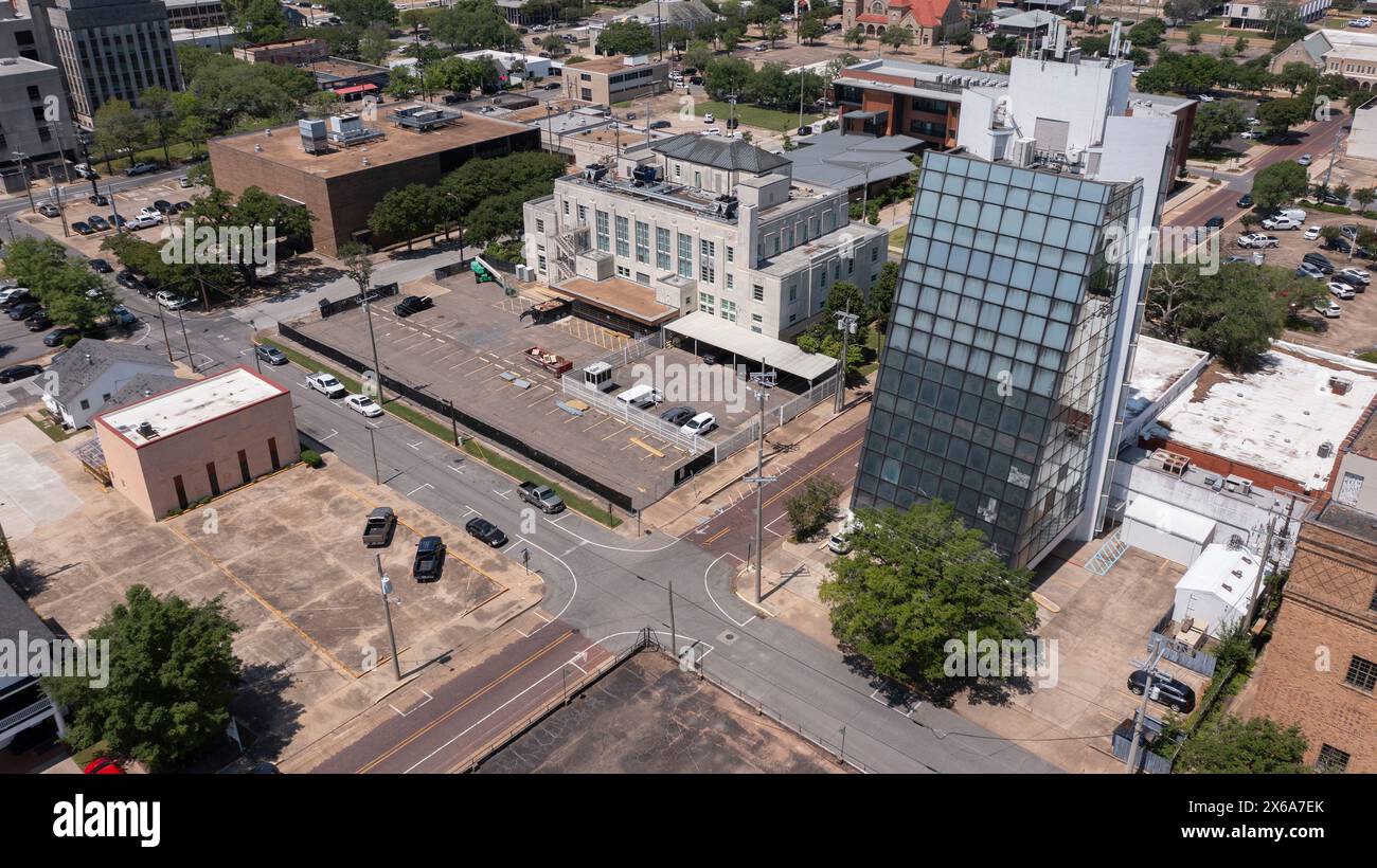 Afternoon view of the historic skyline of downtown Alexandria ...