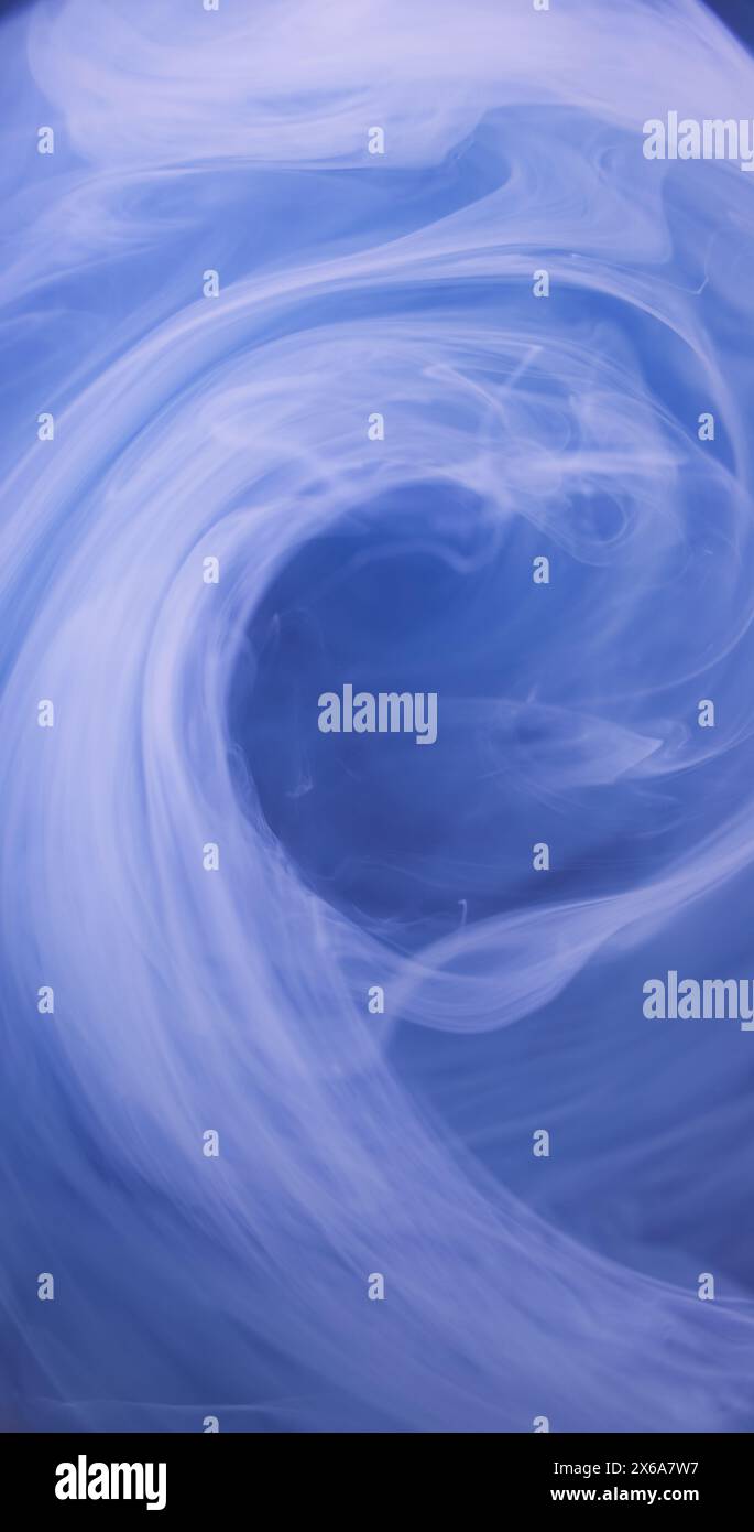 Water dye. Color smoke. Ink flow. Blur white translucent steam paint ...