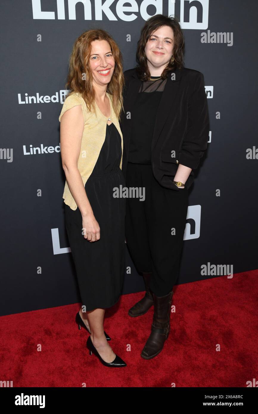 New York, USA. 13th May, 2024. Amy Walters and Alexandra Locke ...