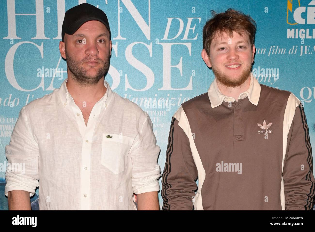 Jean Baptiste Durand (L) and Anthony Bajon (R) attend the photocall of ...