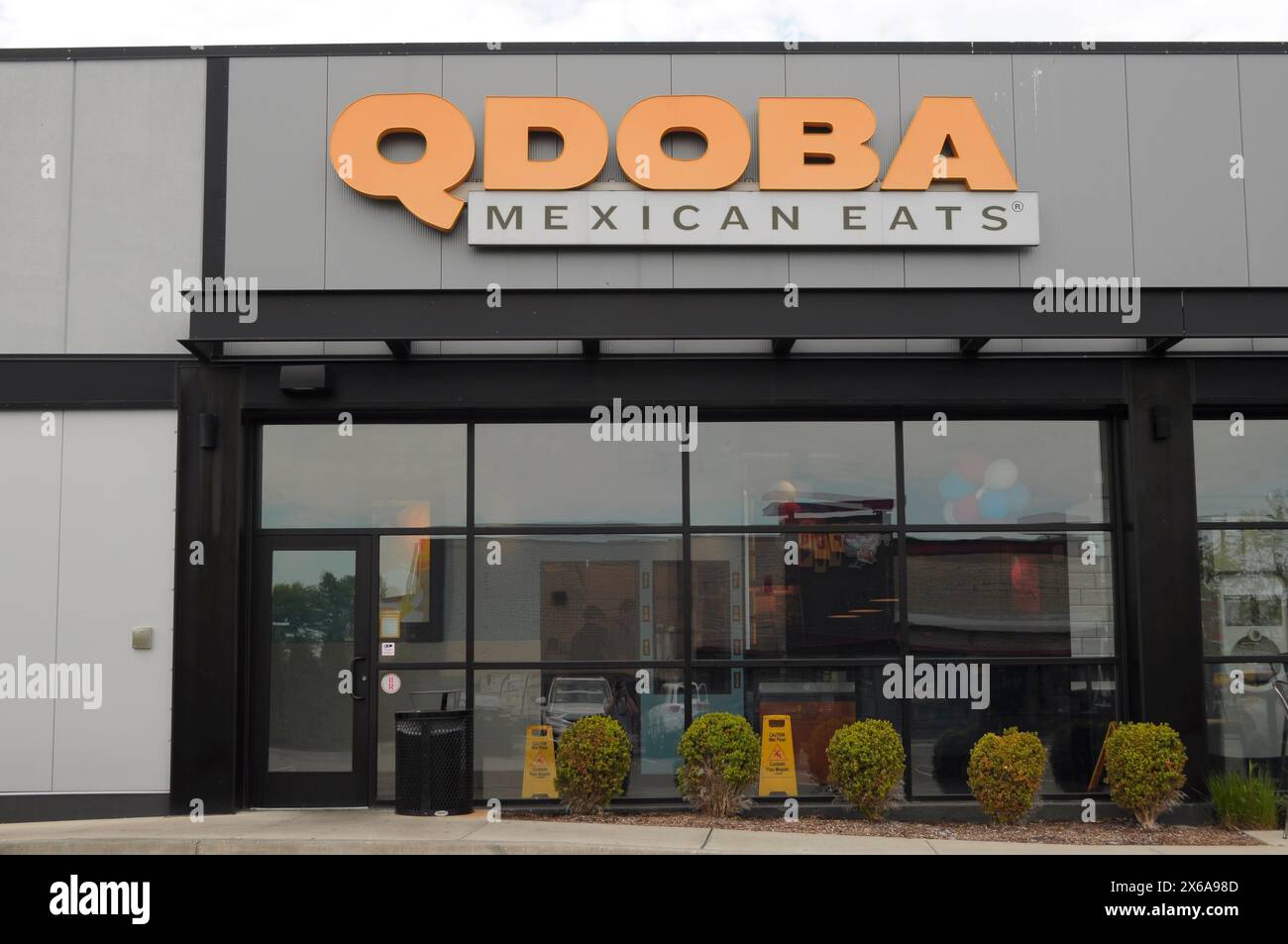 A QDOBA restaurant is seen in the Farmingdale neighborhood in Long ...