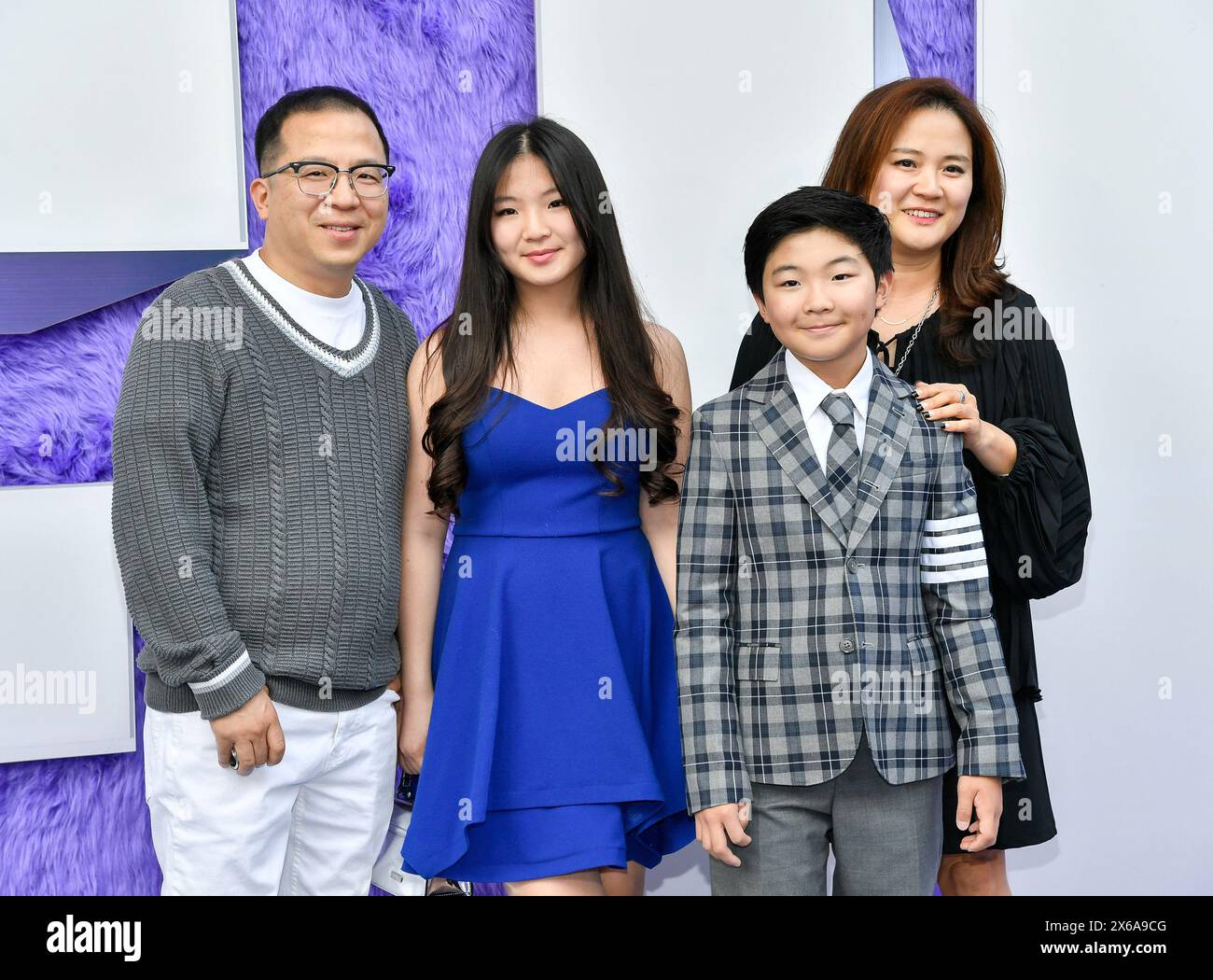 Alan Kim and family attend the premiere of Paramount Pictures' "IF" at ...