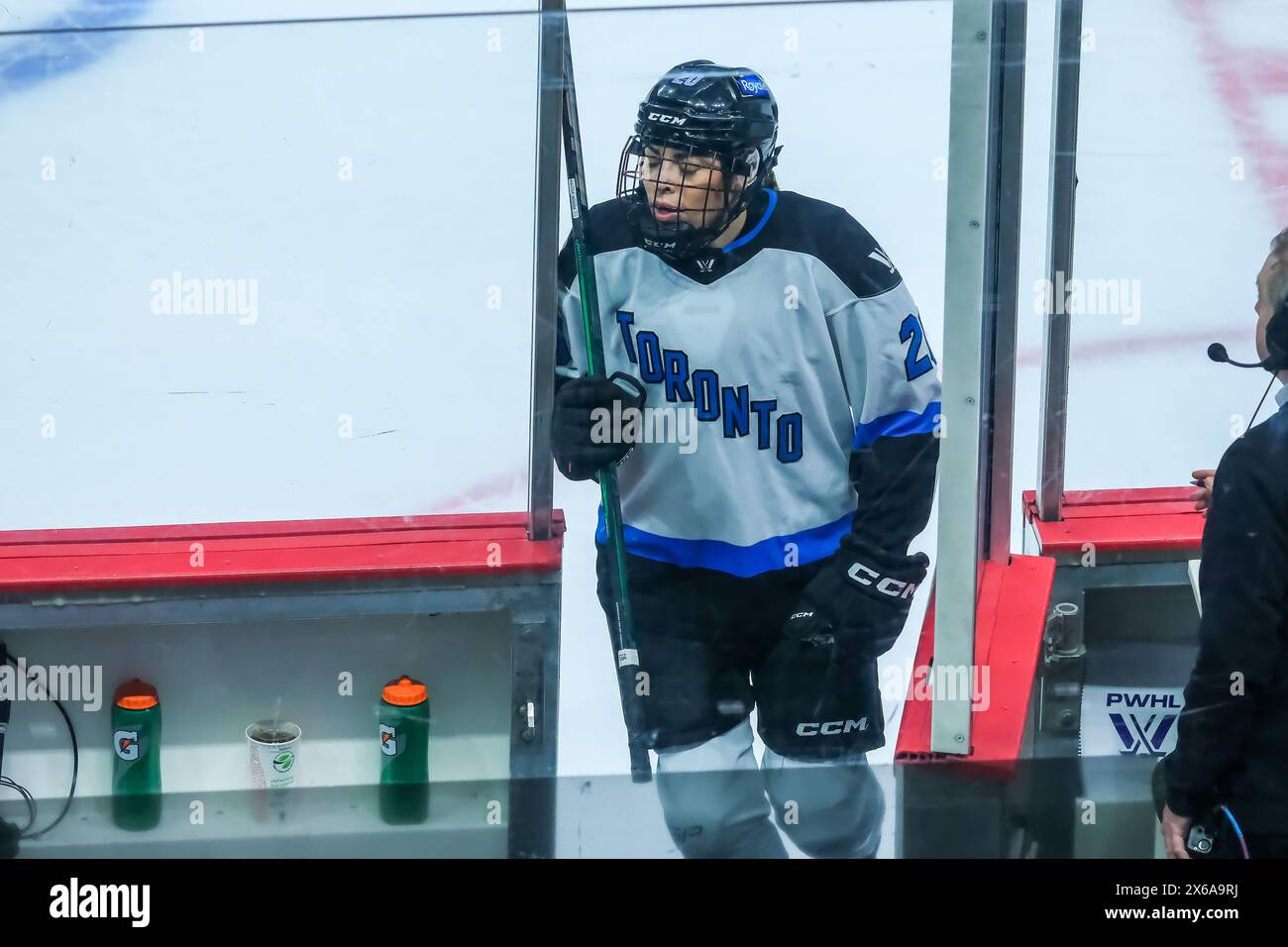St. Paul, Minnesota, USA. 13th May, 2024. Toronto Forward SARAH NURSE ...