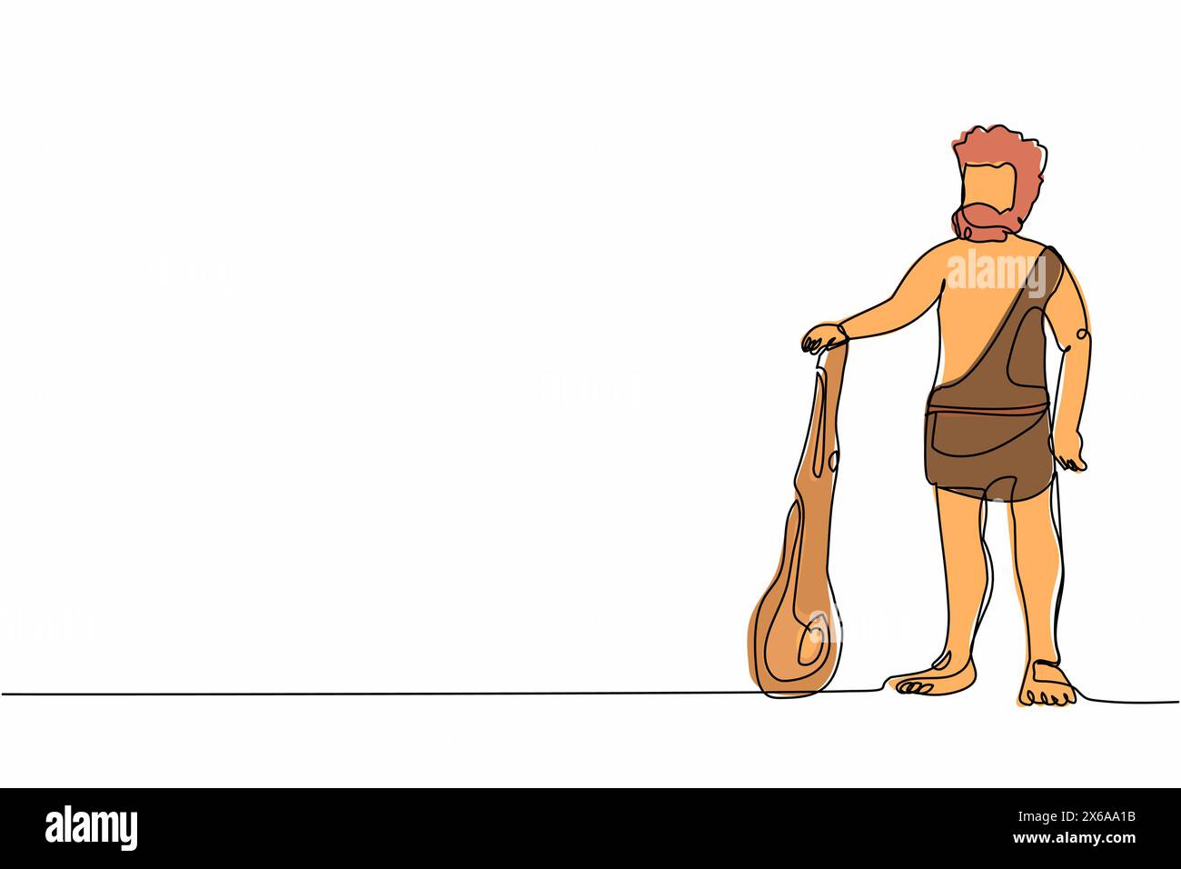 Mesolithic hunter Stock Vector Images - Alamy