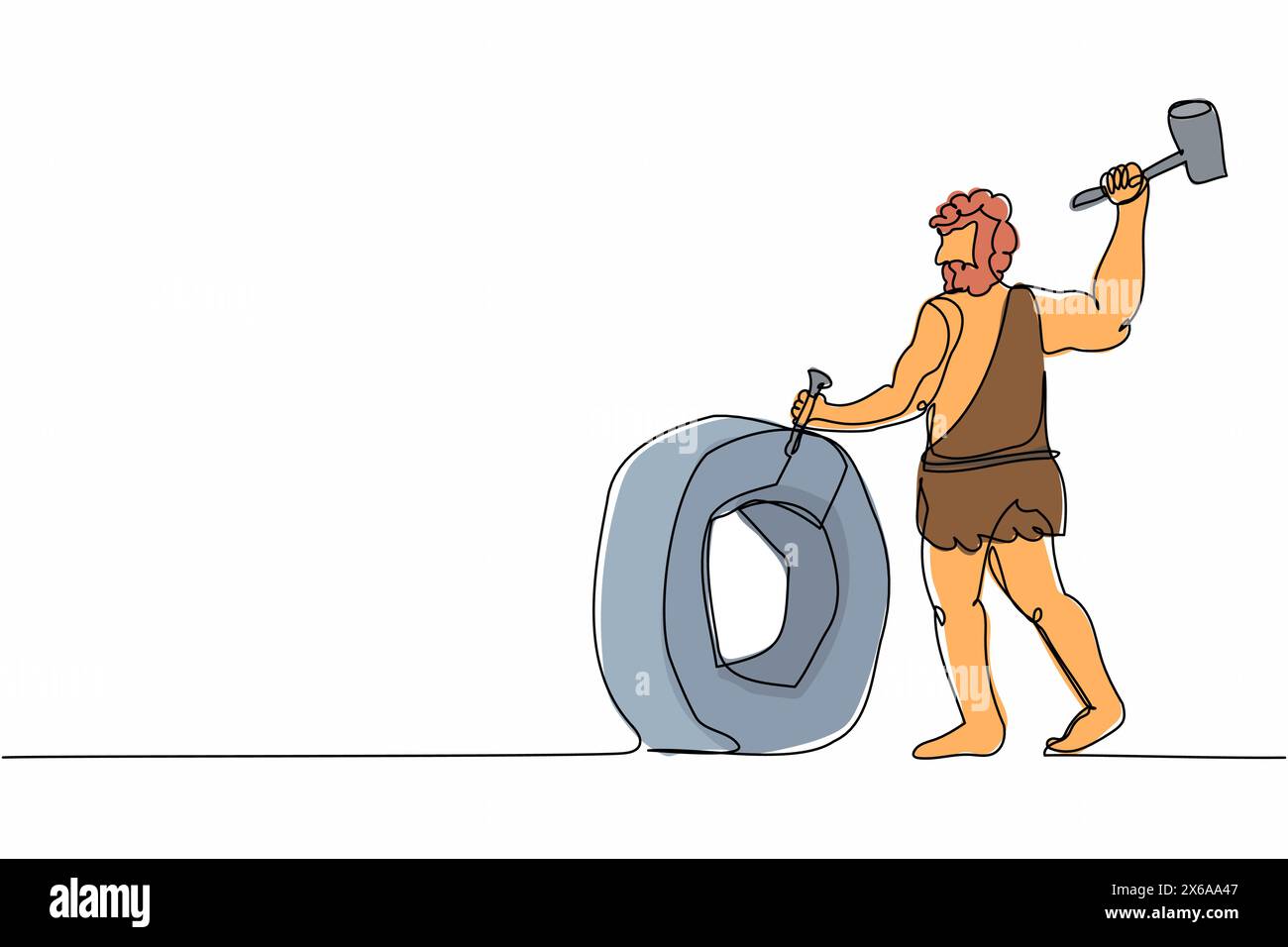 Stone age wheel hi-res stock photography and images - Alamy