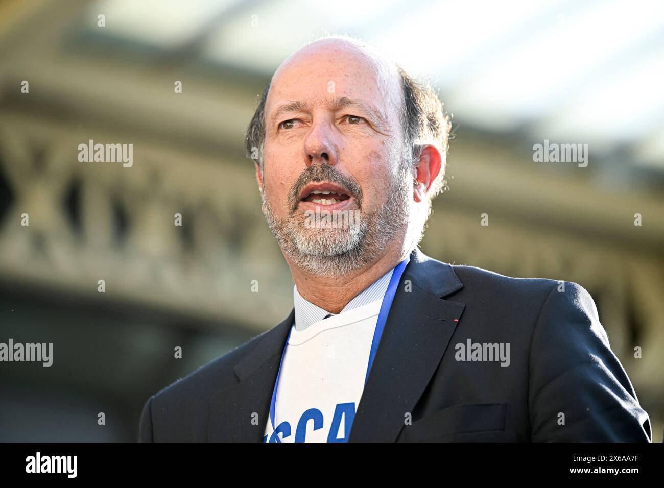 Paris, France. 13th May, 2024. Louis Giscard d'Estaing during a tribute ...