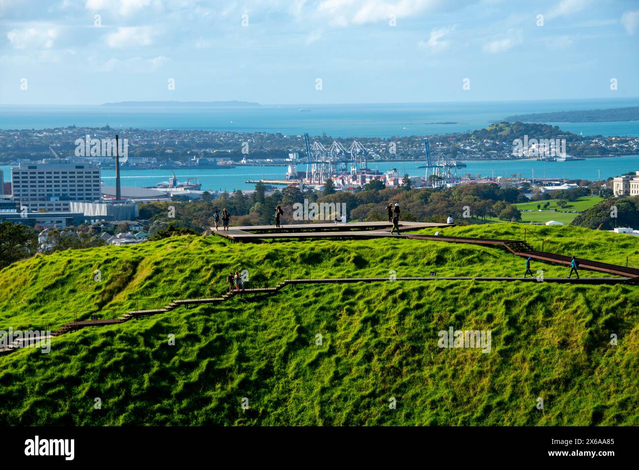Mount Eden - Auckland - New Zealand Stock Photo - Alamy