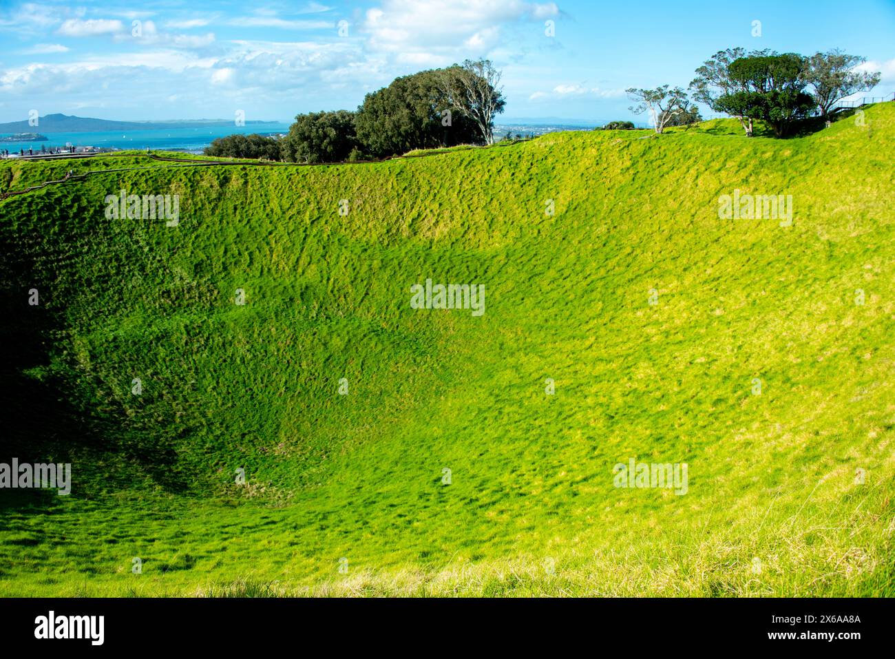 Mount Eden - Auckland - New Zealand Stock Photo - Alamy