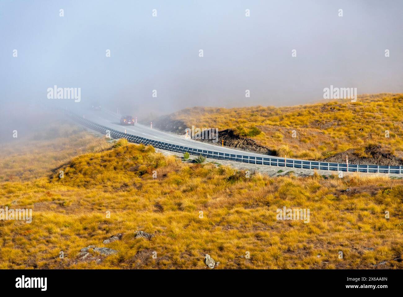 Crown Range Road - New Zealand Stock Photo - Alamy