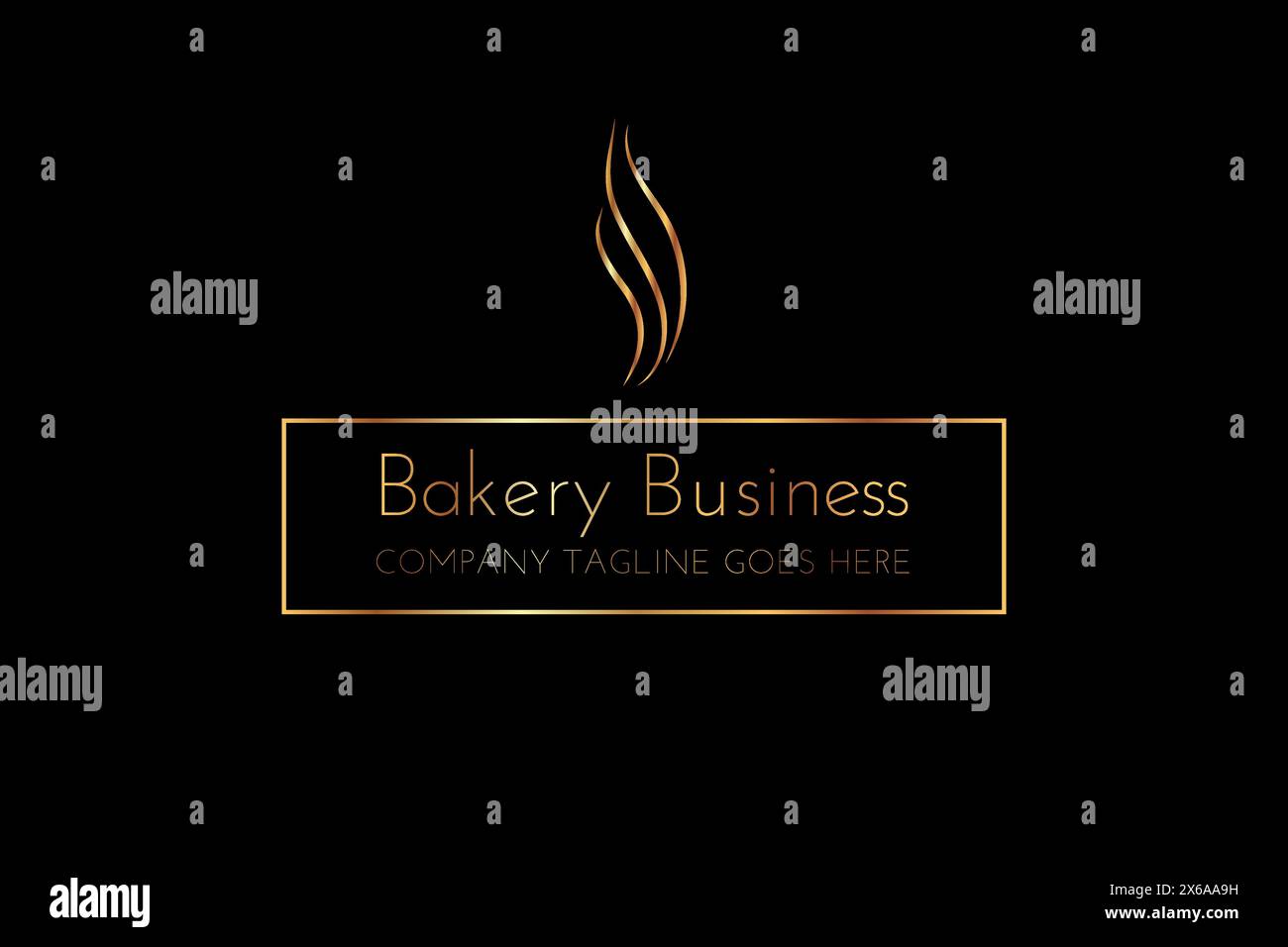 Modern bakery logo Stock Vector Images - Alamy