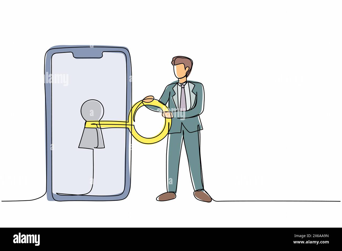 Caution device Cut Out Stock Images & Pictures - Alamy