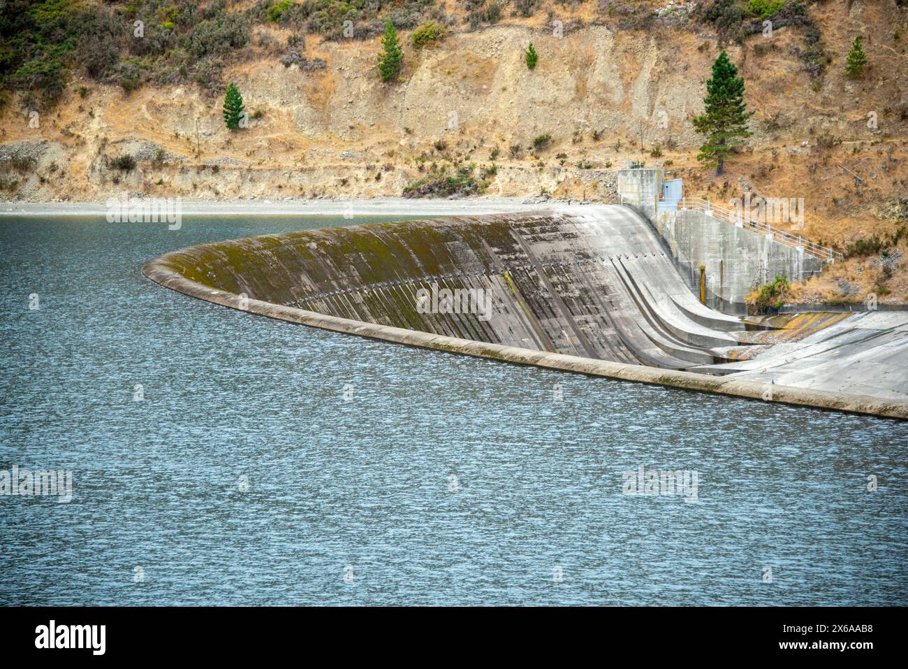 Waitaki Dam - New Zealand Stock Photo - Alamy