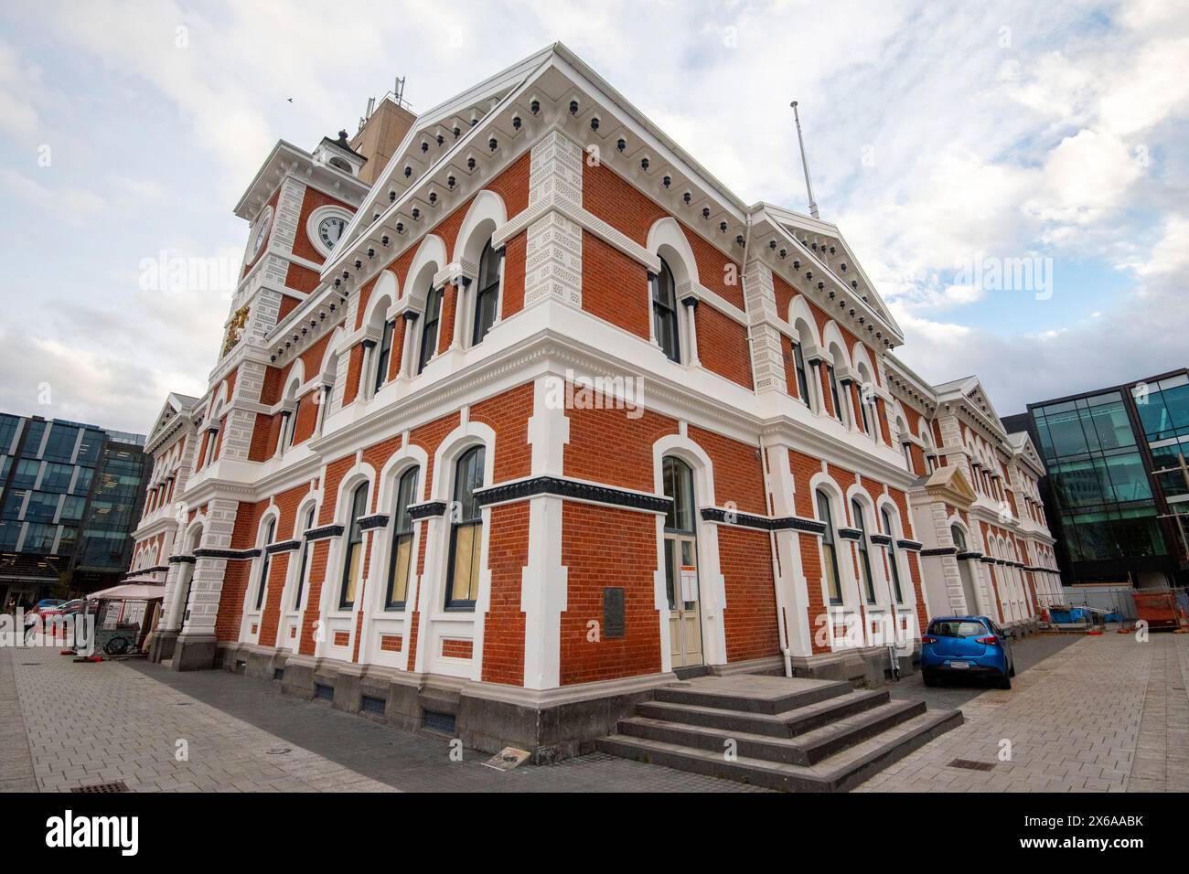 Former Chief Post Office Building in Christchurch - New Zealand Stock ...