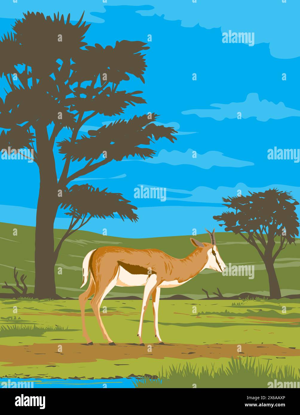 South africa game park tourist Stock Vector Images - Alamy