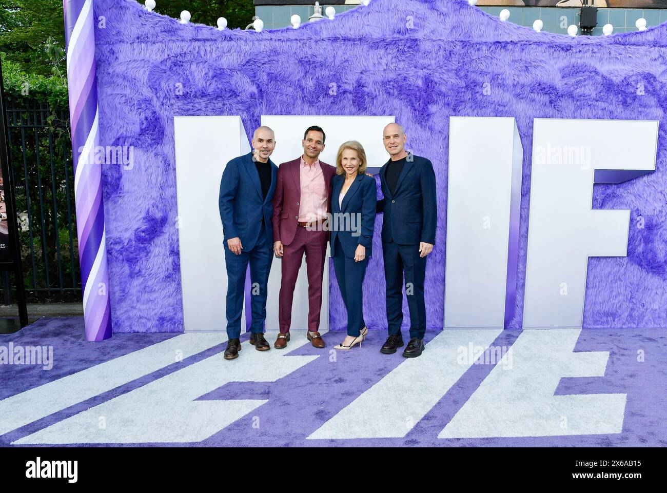 Paramount executives Chris McCarthy, left, George Cheeks, Shari ...