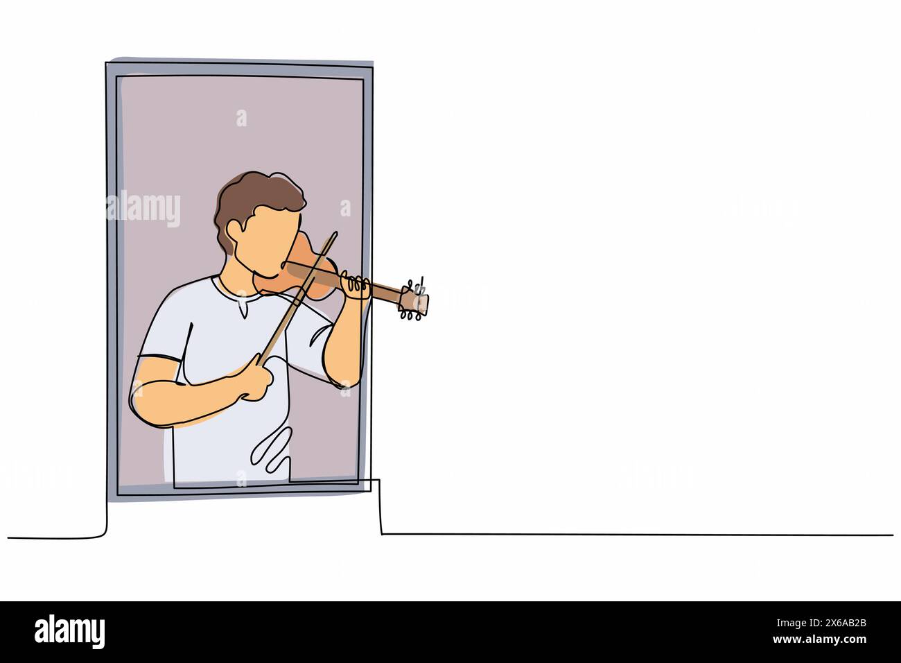 Cozy music room Stock Vector Images - Alamy