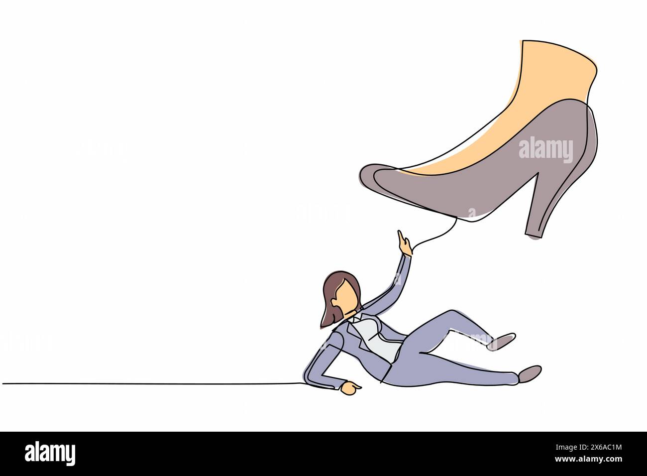 Small woman bullying Stock Vector Images - Alamy