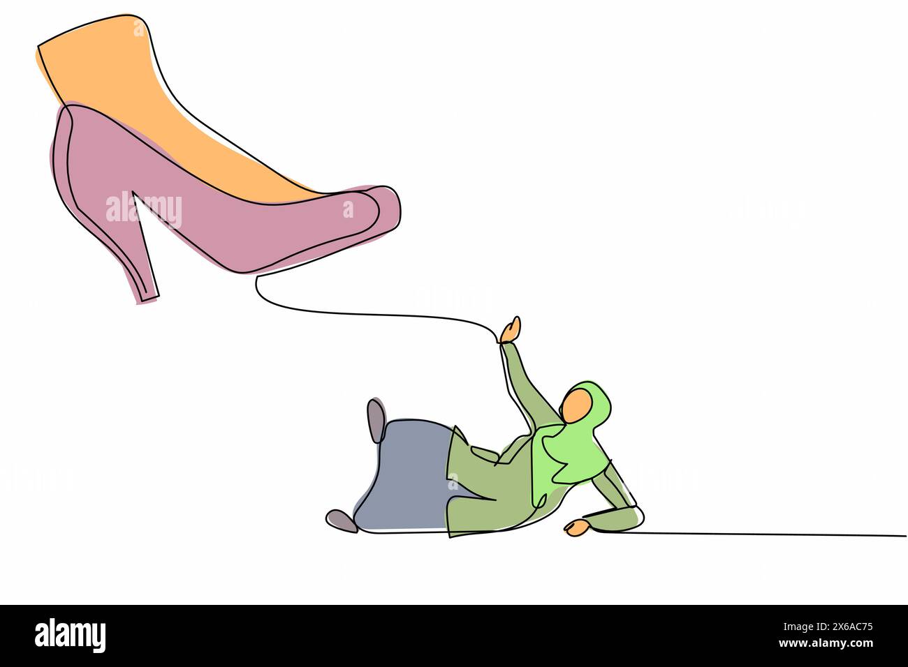 Office bullying girl Stock Vector Images - Alamy