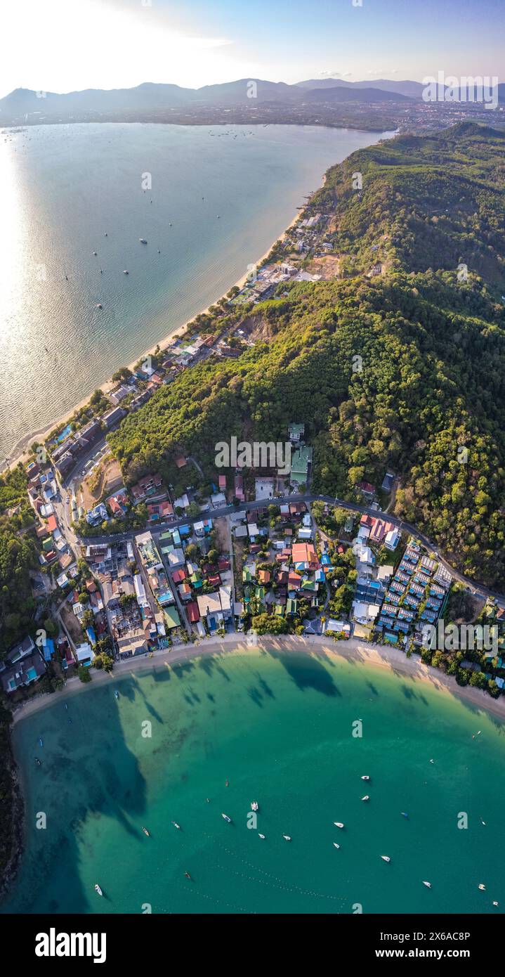 Aerial view of Ao Yon Yai beach in Phuket, Thailand Stock Photo - Alamy