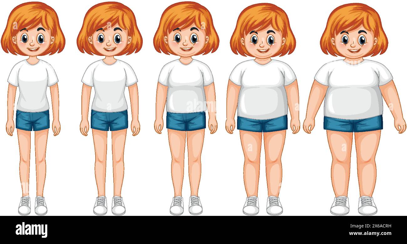 Body types vectors Cut Out Stock Images & Pictures - Alamy